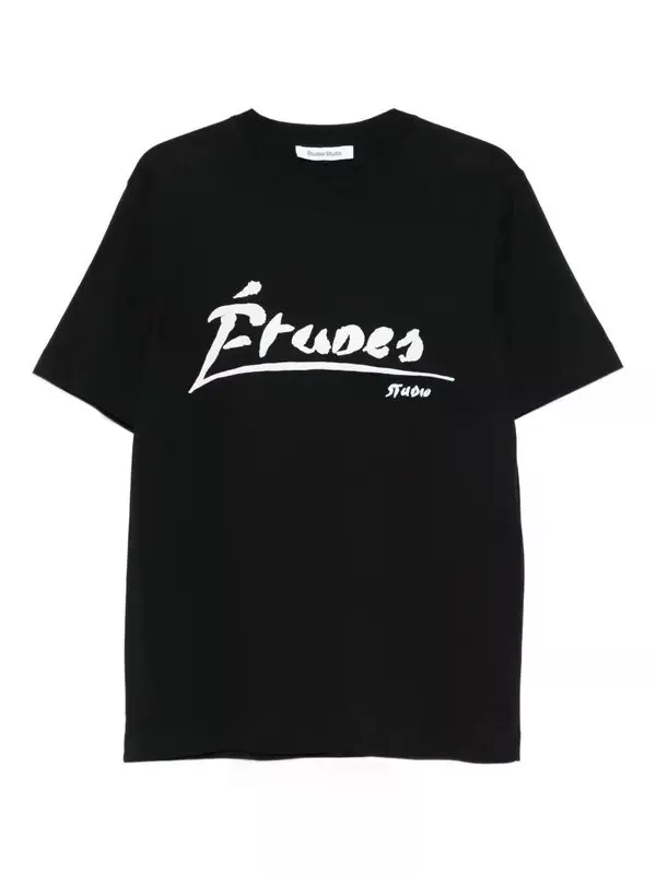 Études Studio Logo-print Organic Cotton T-shirt