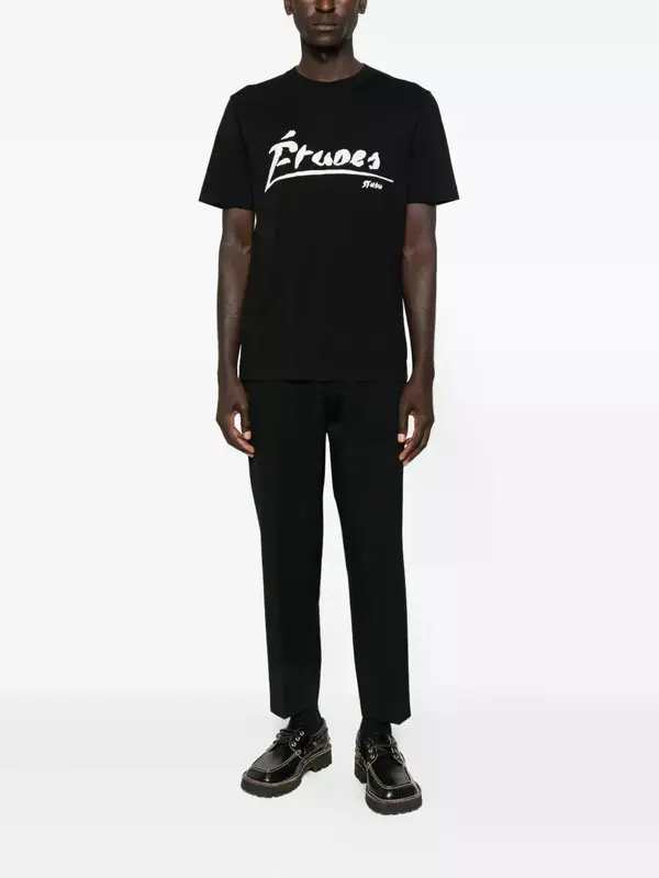 Études Studio Logo-print Organic Cotton T-shirt