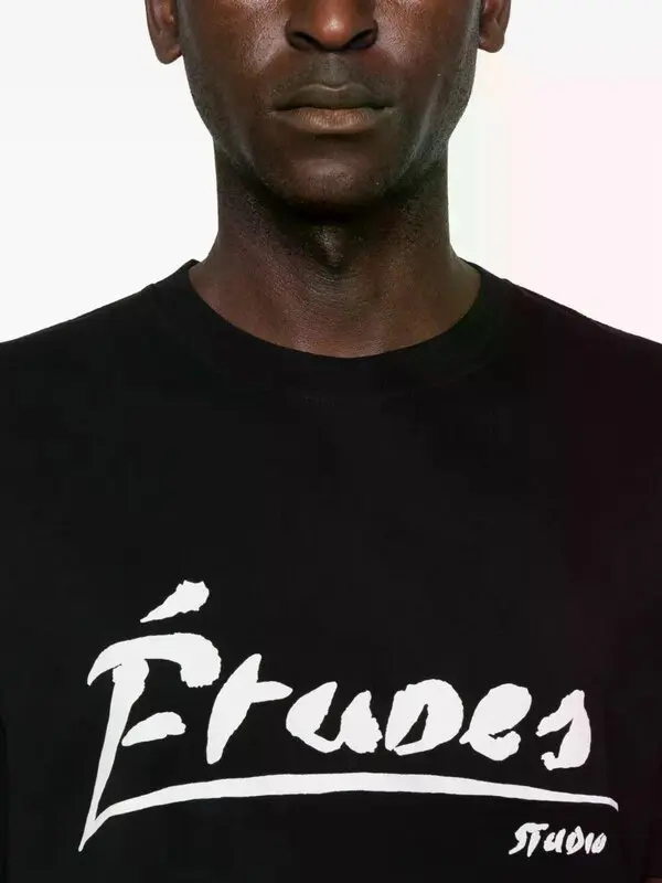Études Studio Logo-print Organic Cotton T-shirt