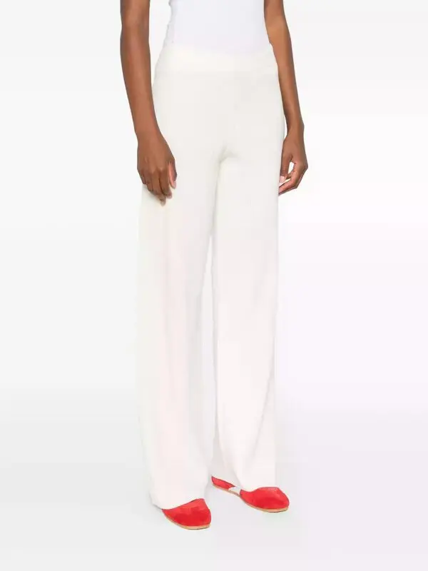 Fabiana Filippi Ribbed Trousers - White
