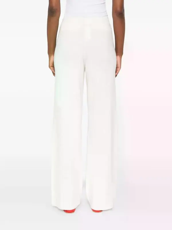 Fabiana Filippi Ribbed Trousers - White