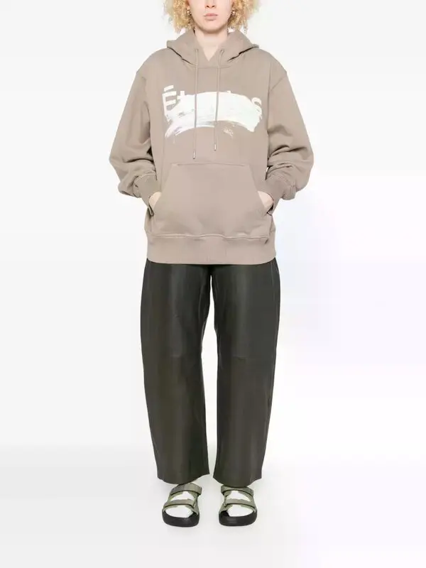 Études Studio Paint-splatter Graphic Hoodie