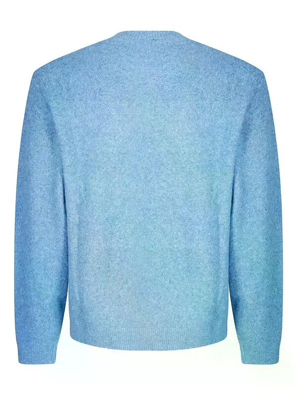 Carhartt Work In Progress Curtis Logo-patch Sweater - Blue