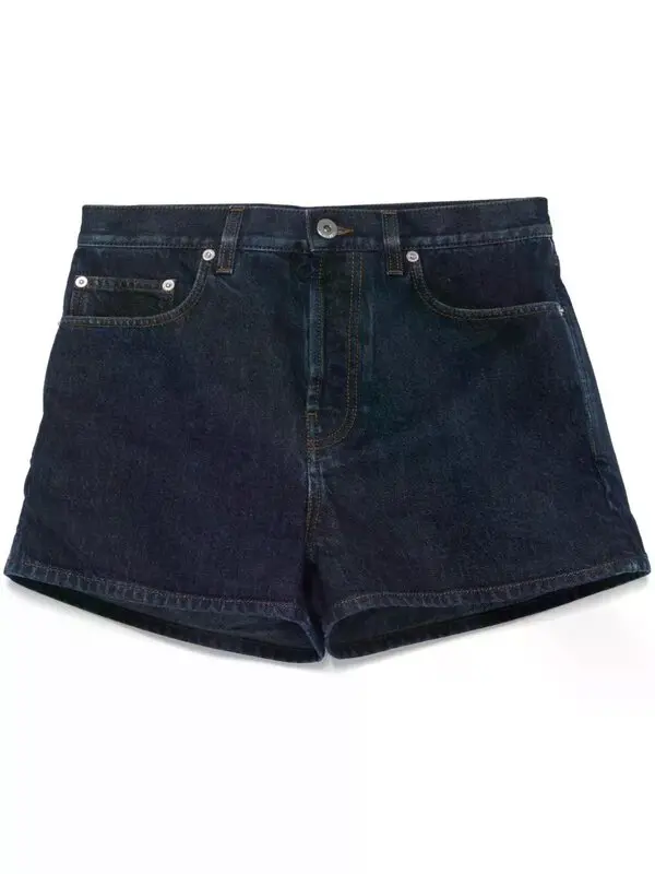 Burberry Patch-detail Denim Shorts