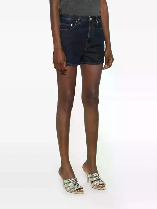 Burberry Patch-detail Denim Shorts
