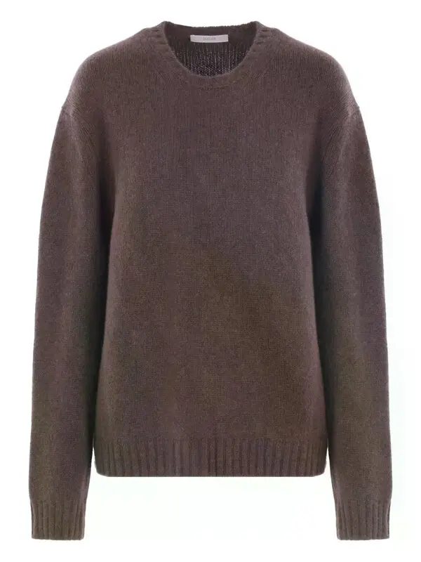 Dusan Crew-neck Cashmere Sweater - Brown