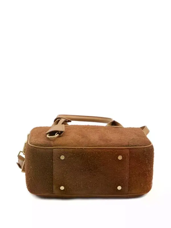 GOLDEN GOOSE Vita Zip-top Leather Tote Bag - Brown