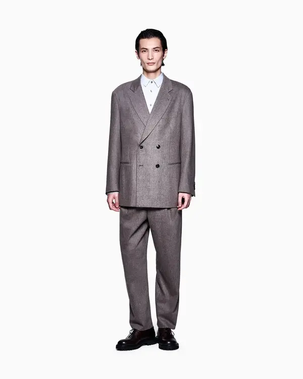 Giorgio Armani Classic Stretch Button-down - Light_blue