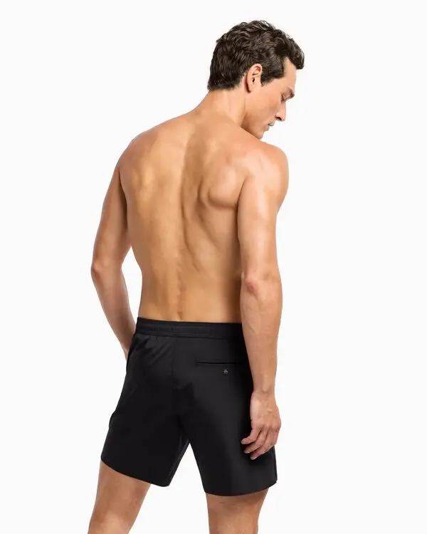 Giorgio Armani Swim Trunks - Black