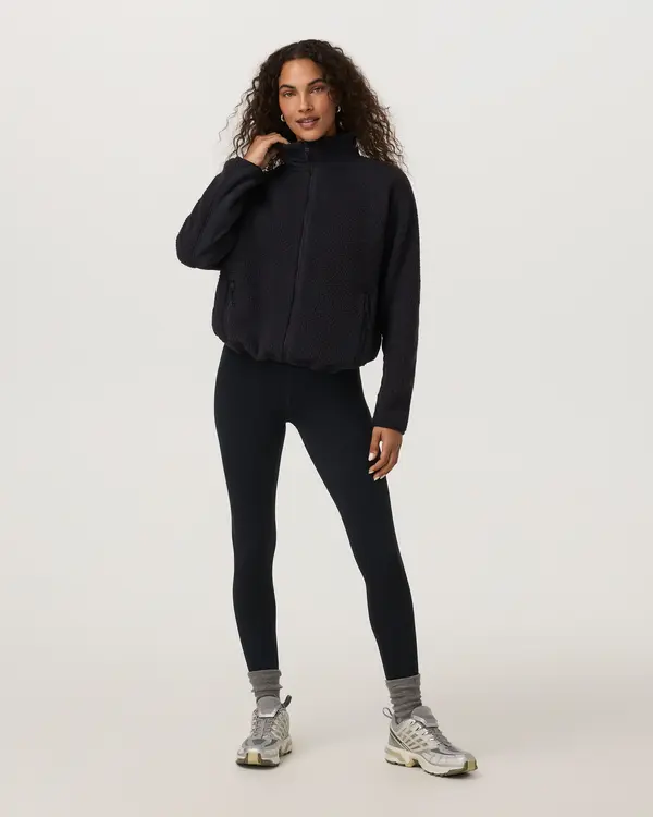 Vuori Alpine Fleece Jacket - Black