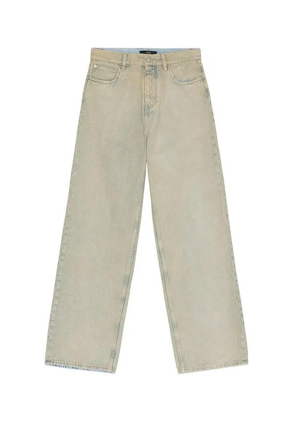 Amiri Washed Baggy Jeans - Indigo Desert