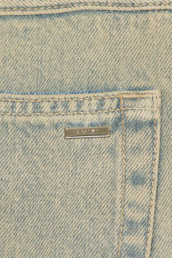 Amiri Washed Baggy Jeans - Indigo Desert
