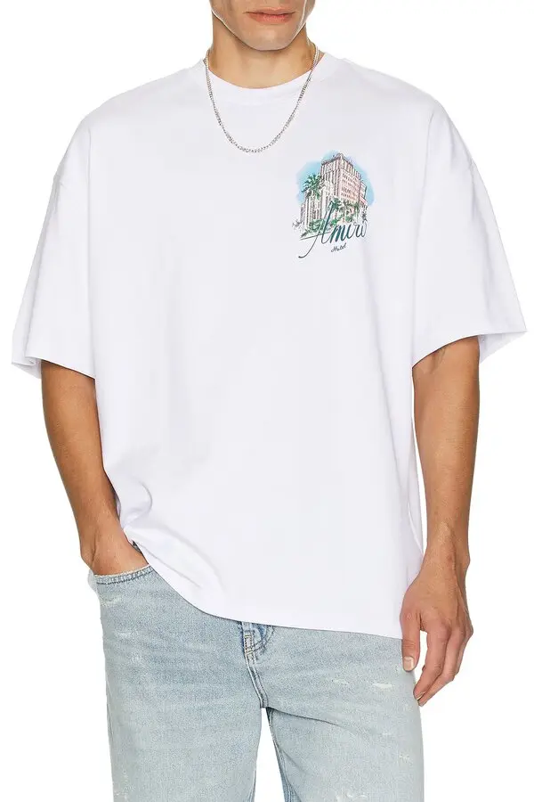 Amiri Hotel Oversized Tee
