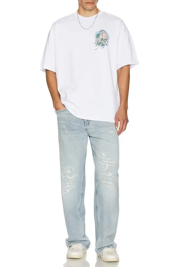 Amiri Hotel Oversized Tee