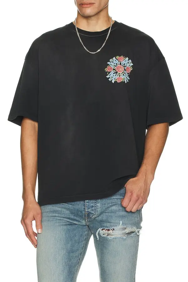 Amiri Out For Trouble Oversized Tee