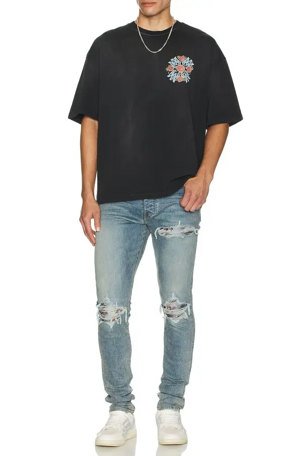 Amiri Out For Trouble Oversized Tee