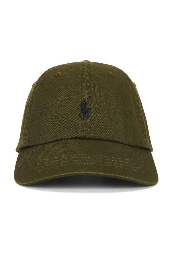 Polo Ralph Lauren Chino Sport Cap - Company Olive