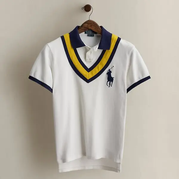 Ralph Lauren C. 2010 Cricket Polo Shirt Size - White