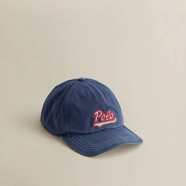 Ralph Lauren C. 1999 Logo-patch Ball Cap - Blue