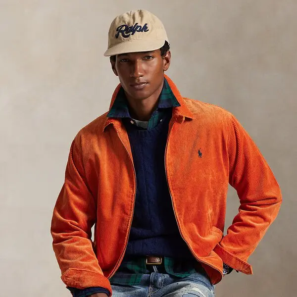 Ralph Lauren The Wynton Corduroy Jacket - Charles Orange X