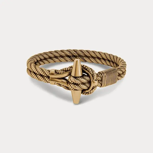 Ralph Lauren Brass Toggle Bracelet - Yellow