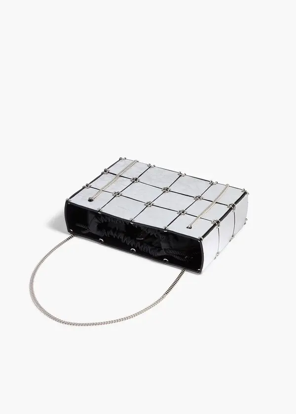 Khaite Mini Emma Evening Bag - Silver