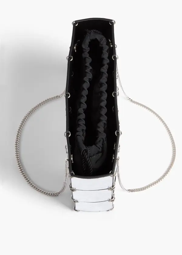 Khaite Mini Emma Evening Bag - Silver
