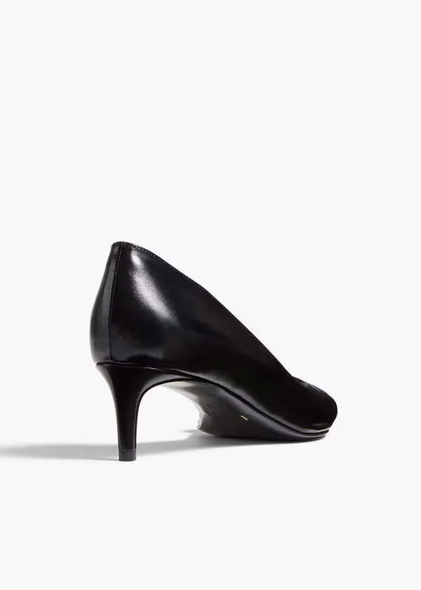 Khaite Jett D'orsay Low Pump - Black