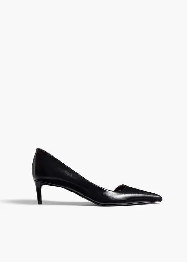 Khaite Jett D'orsay Low Pump - Black