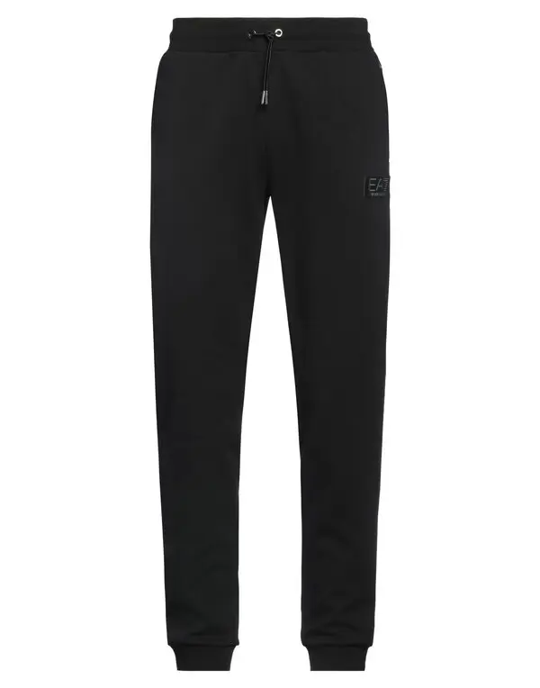 EA7 Pants Size Polyester, Cotton - Black