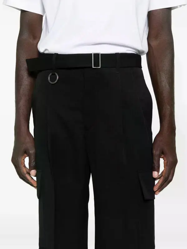 ÉTUDES STUDIO Belted Cargo Trousers