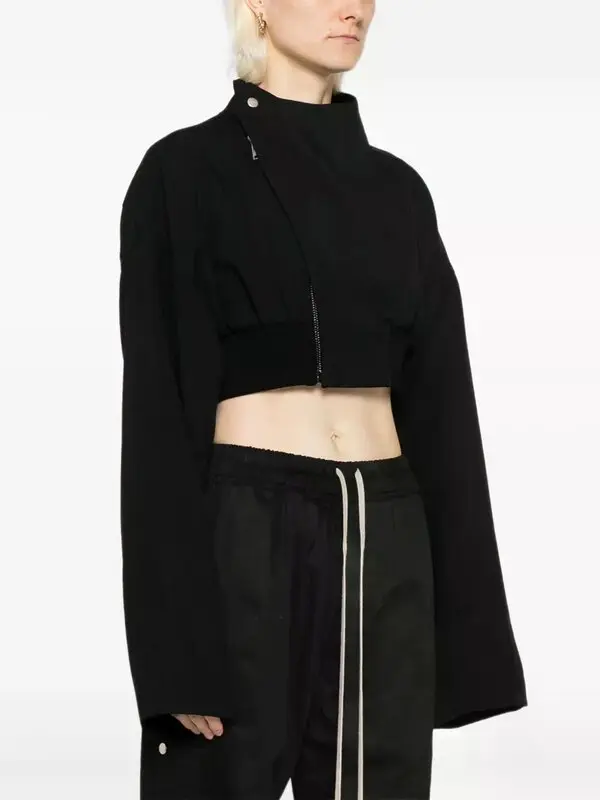 Rick Owens Cropped Wool Jacket