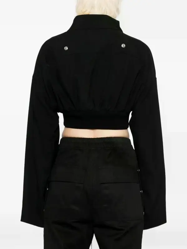 Rick Owens Cropped Wool Jacket
