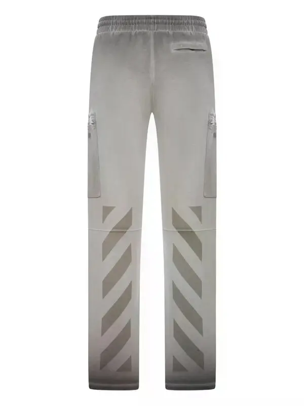 Off-White Diagonal-stripe Trousers