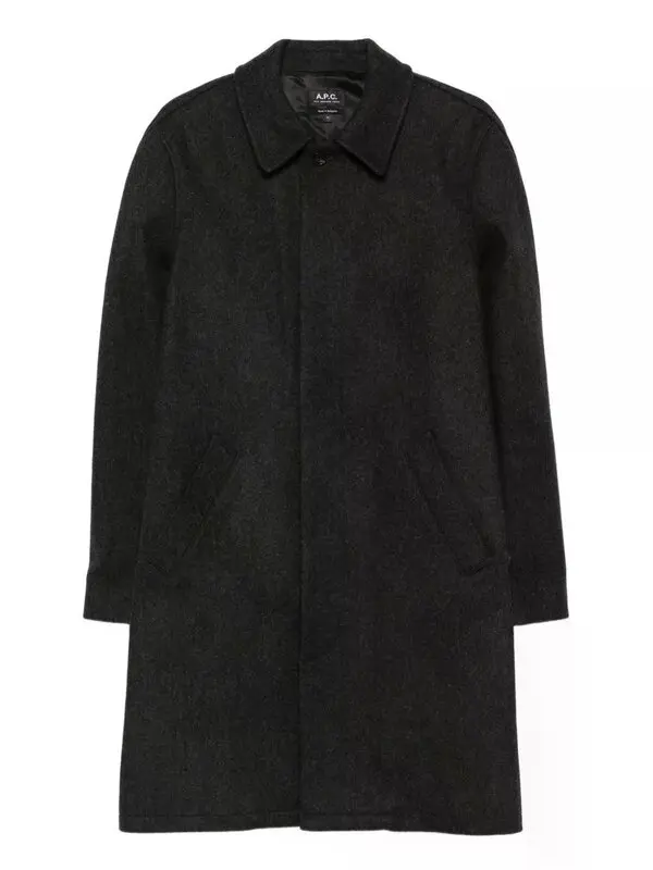 A.p.c. Welt-pocket Wool-blend Coat