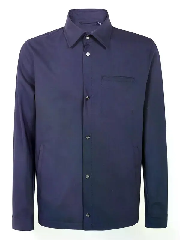 Herno Button-down Wool Shirt