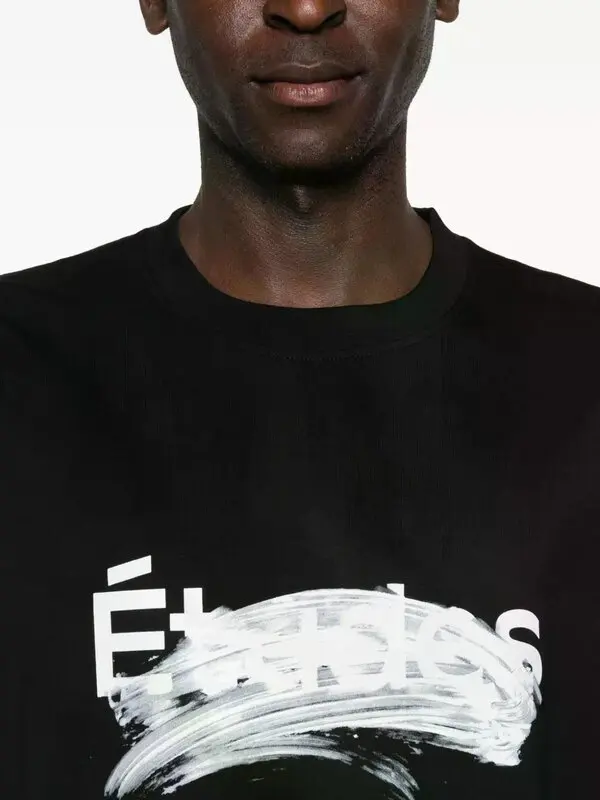 Études Studio Smudged-logo Organic Cotton T-shirt