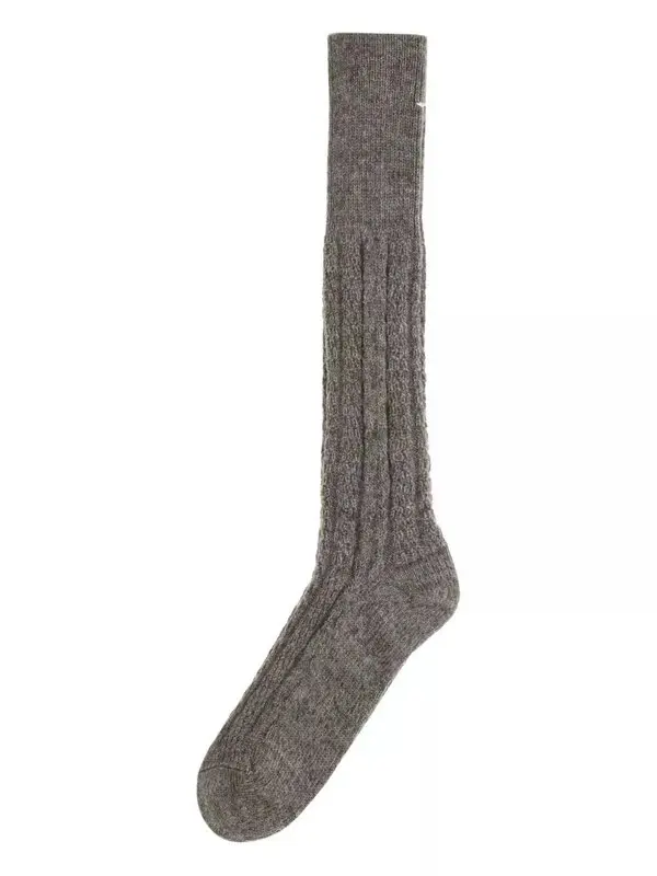 MAISON MARGIELA Wool Socks - Brown