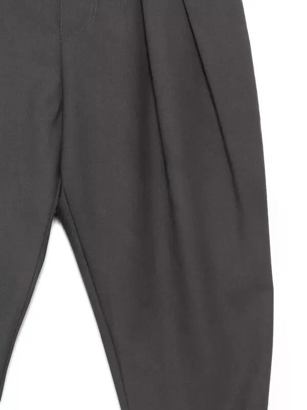 MORDECAI Pleated Drawstring Trousers