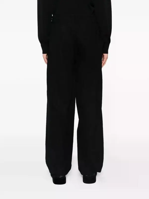 DEVOA Pleated-panel Trousers