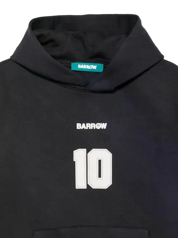 BARROW Number-printed Hoodie