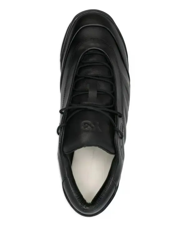 Y3 Gsg9 Leather Sneakers - Black