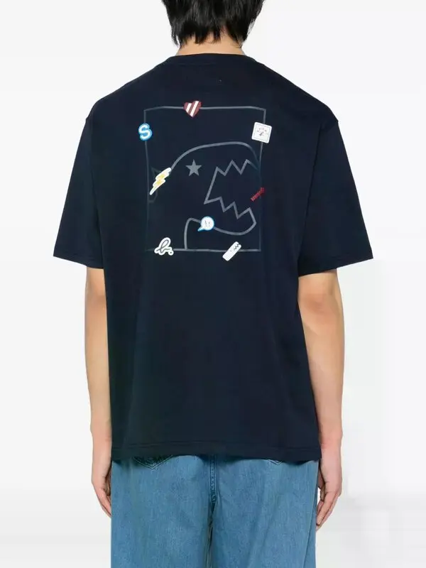 AGNES B. Dino-print T-shirt