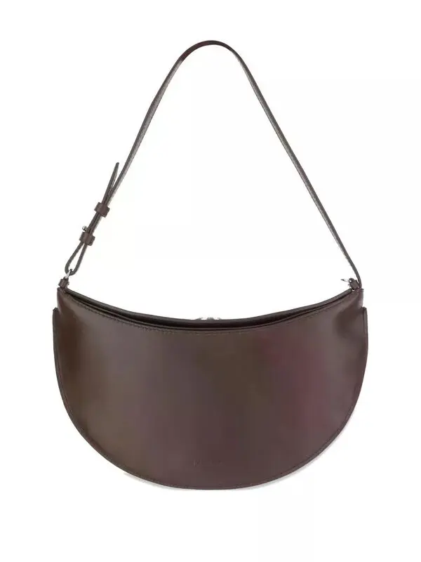 Jacquemus Embossed-logo Shoulder Bag - Brown