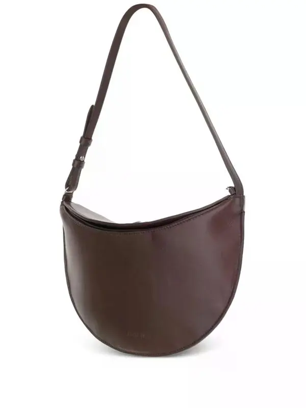Jacquemus Embossed-logo Shoulder Bag - Brown
