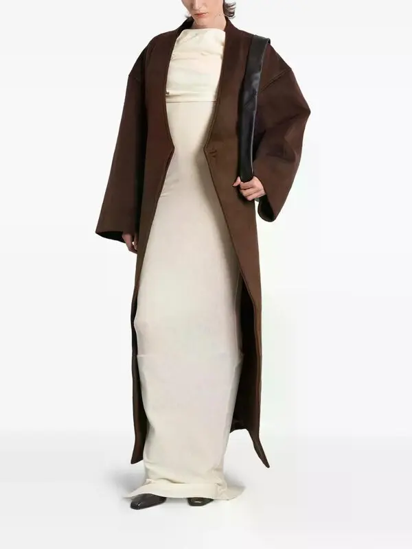 ENTIRE STUDIOS Draped Cowl-neck Maxi Dress