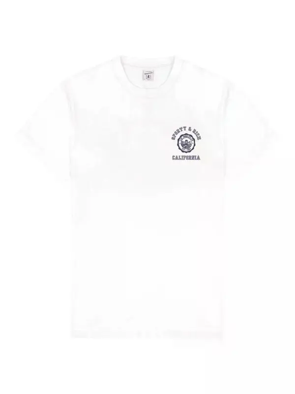 SPORTY & RICH Logo-print T-shirt - White