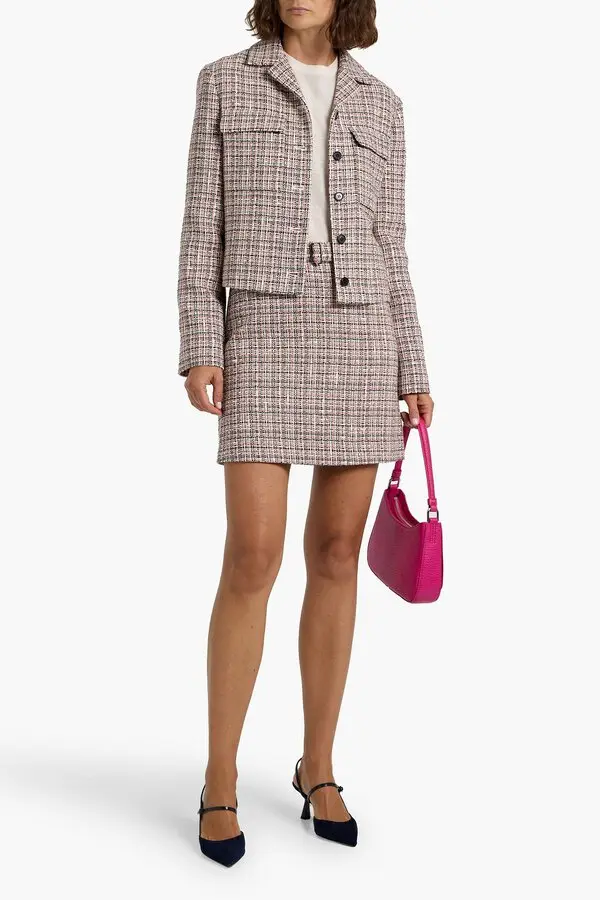 Theory Cotton-blend Tweed Jacket