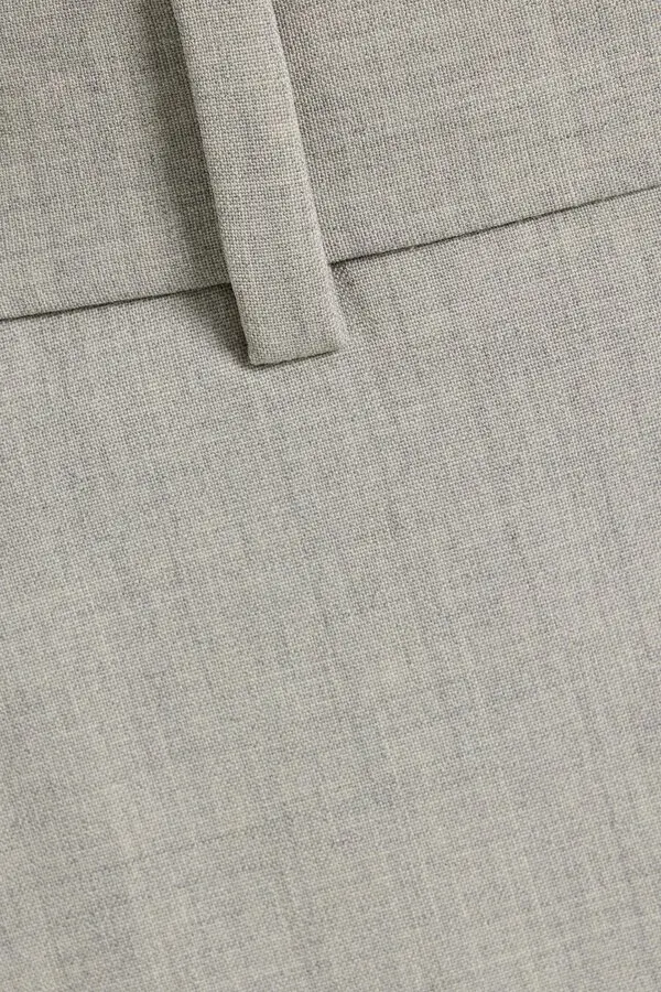 Theory Wool-blend Tapered Trousers - Light Gray