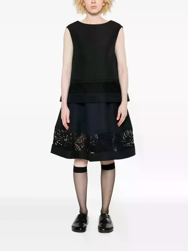 Marni Lace-insert Sleeveless Blouse